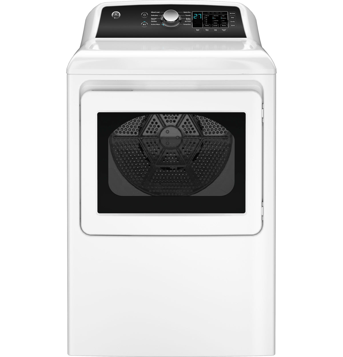 GE¨ 7.4 cu. ft. Capacity ElectricÊDryer with Up To 120 ft. VentingÊand